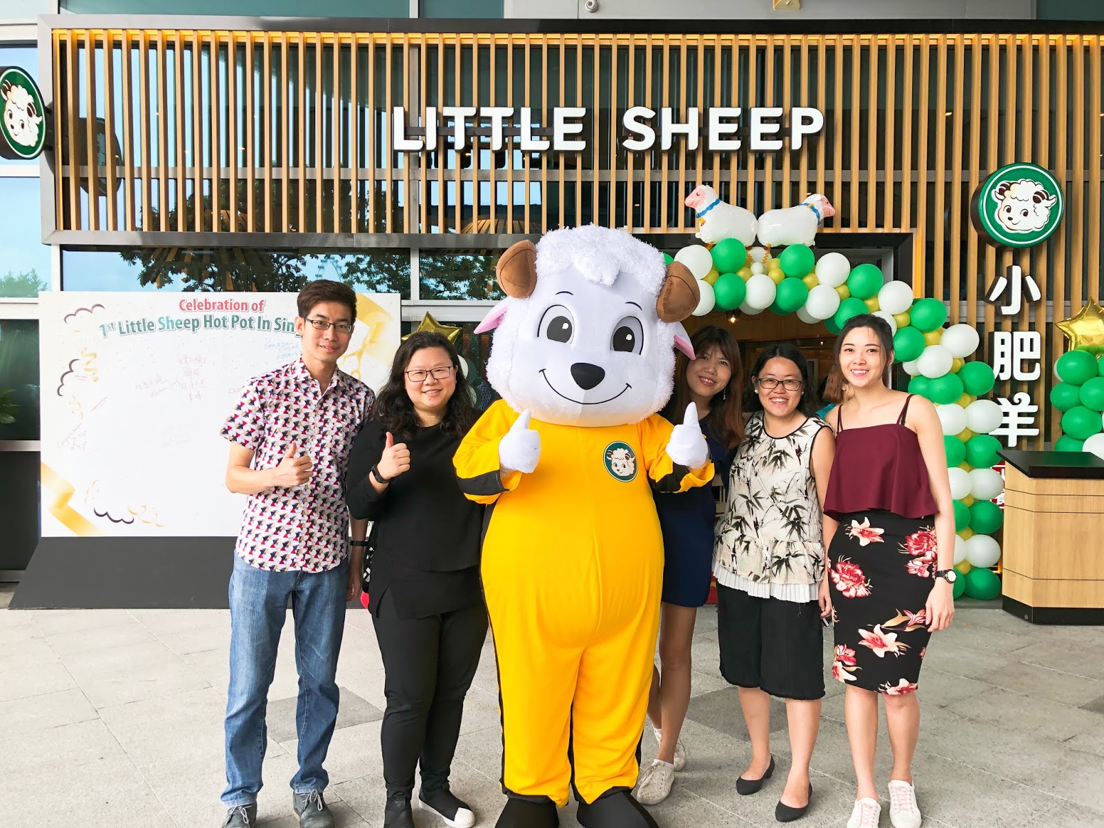 [opening day + food review] Little Sheep Hot Pot at One Fullerton