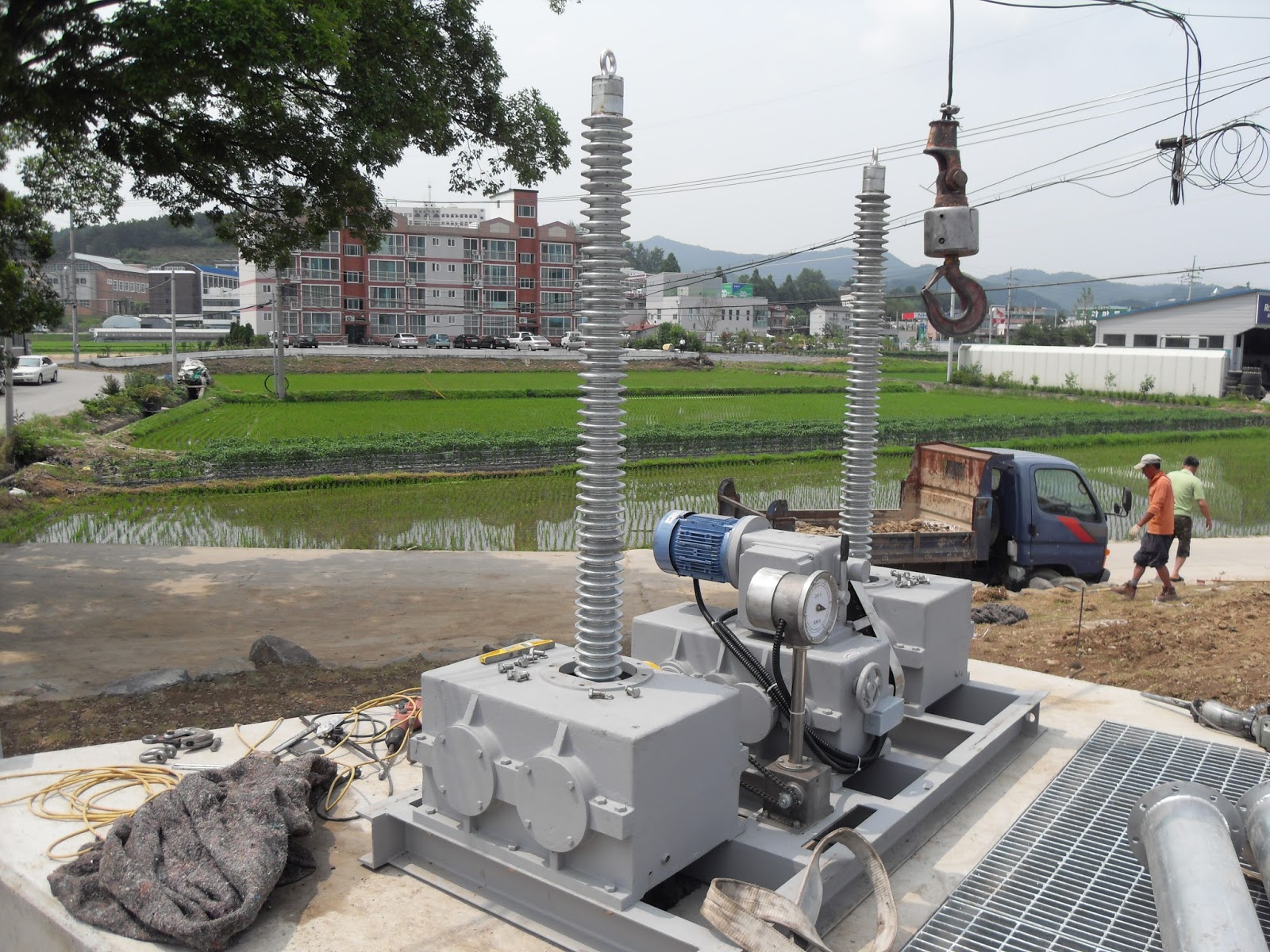 HASUH PUMP GATE: HASUH Pump Gate®, completed in Okgwa-myeon, Gokseong ...