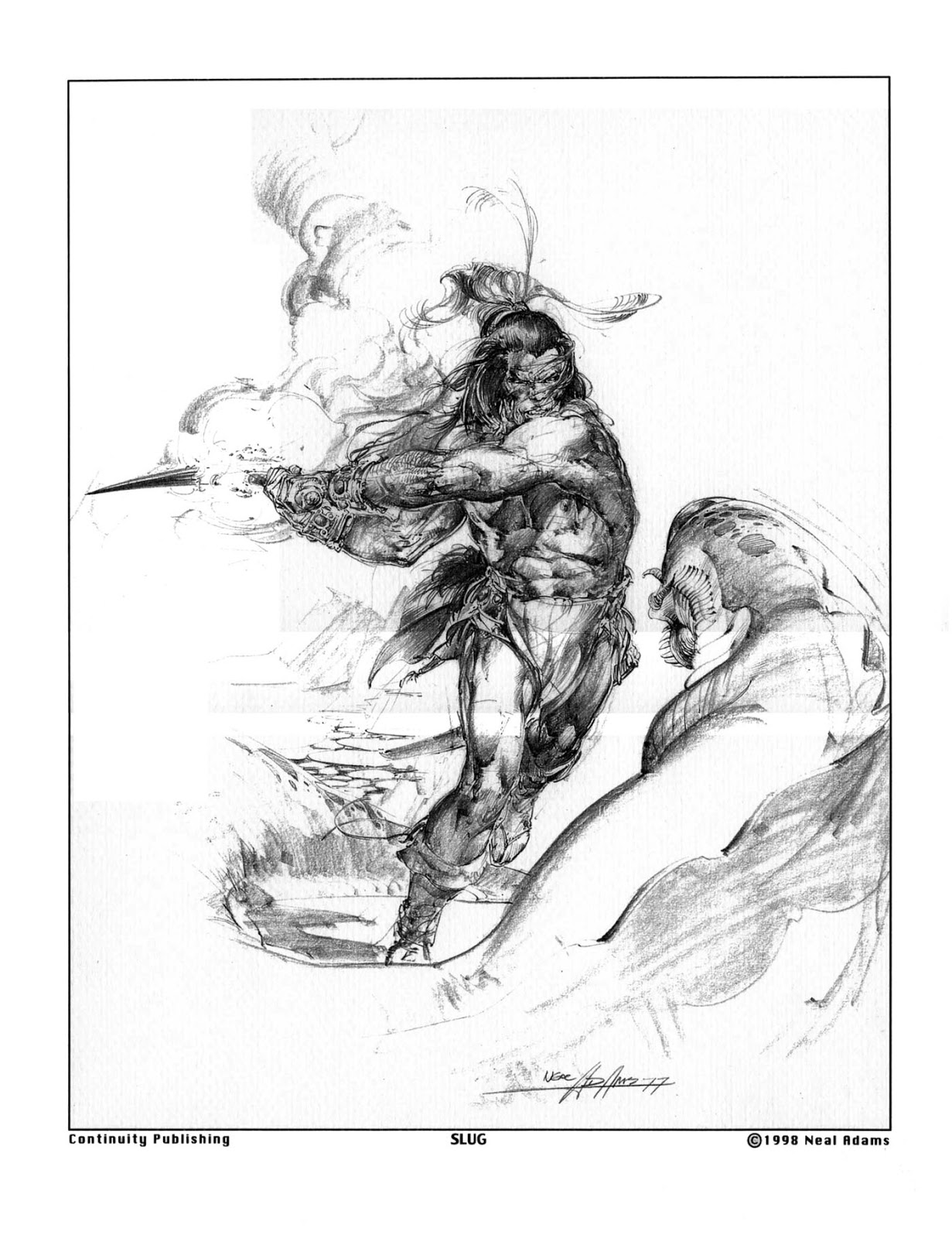 Cap'n's Comics: Sketches by Neal Adams