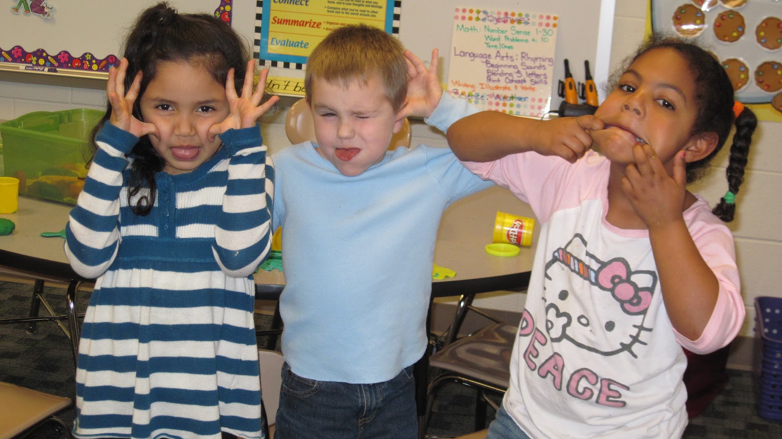 Mrs. Parker's Kindergarten: Silly Faces