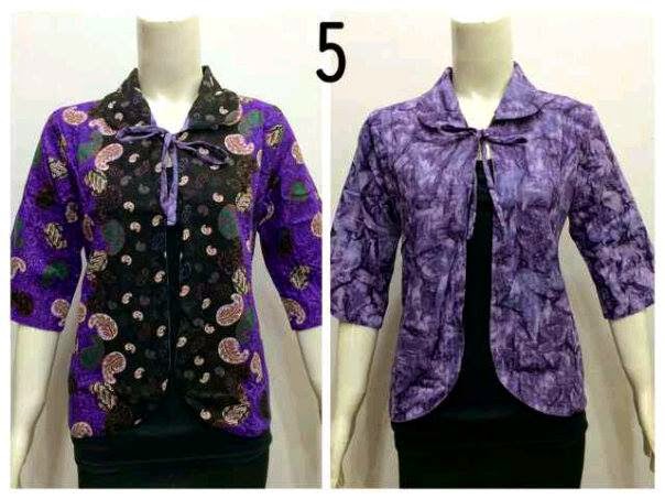 Model Baju Bolero Batik Terbaru - Baju Batik Modern Dan Terbaru