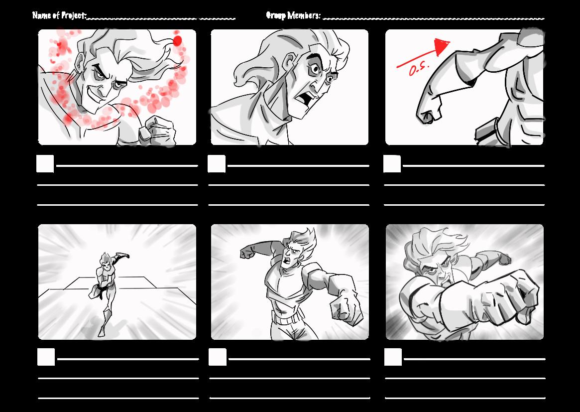 Storyboard Central: Various TV commercial and motion picture OBB ...