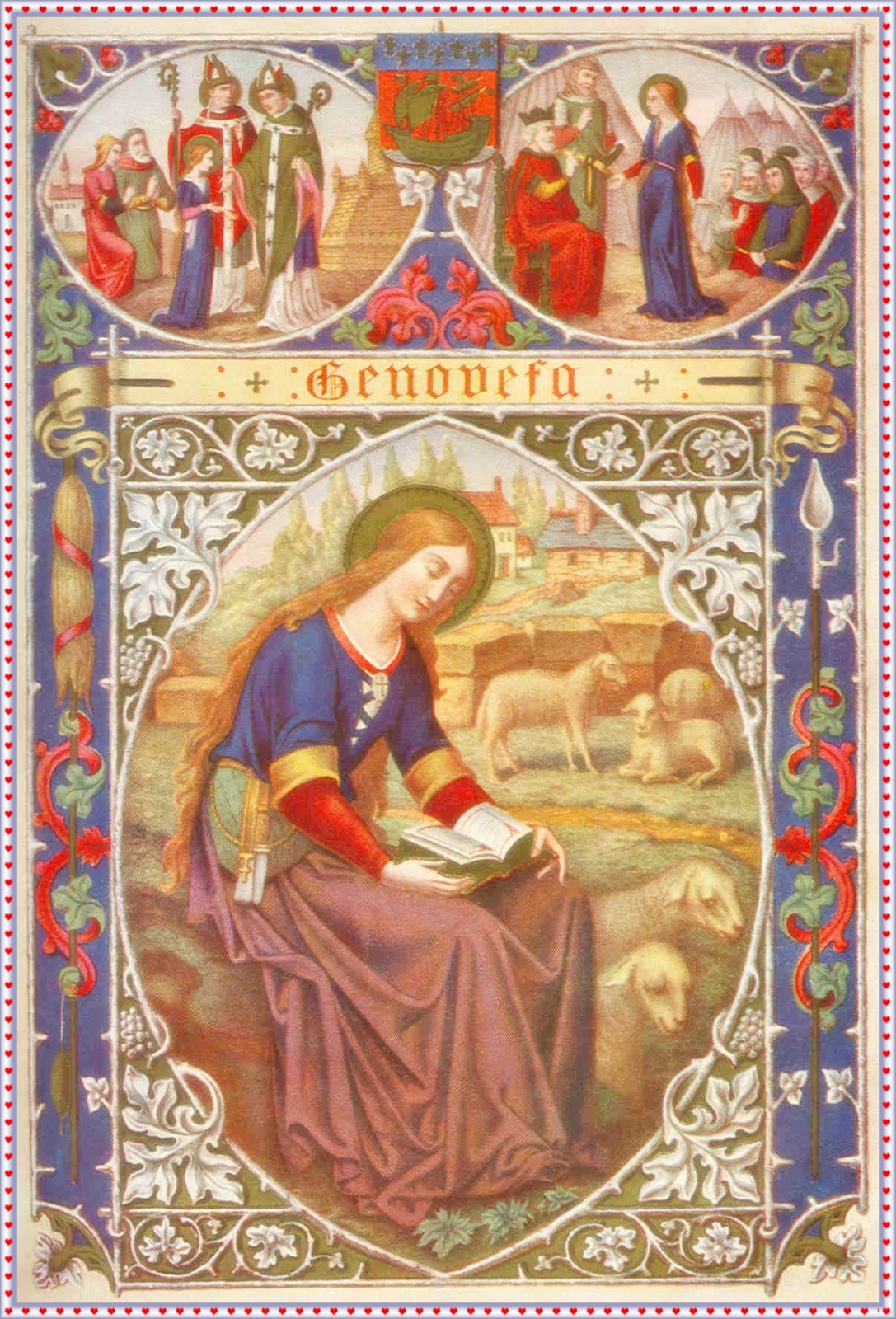 03 de Janeiro - Dia de Santa Genoveva - Mensgem ao Vidente Marcos Tadeu ...