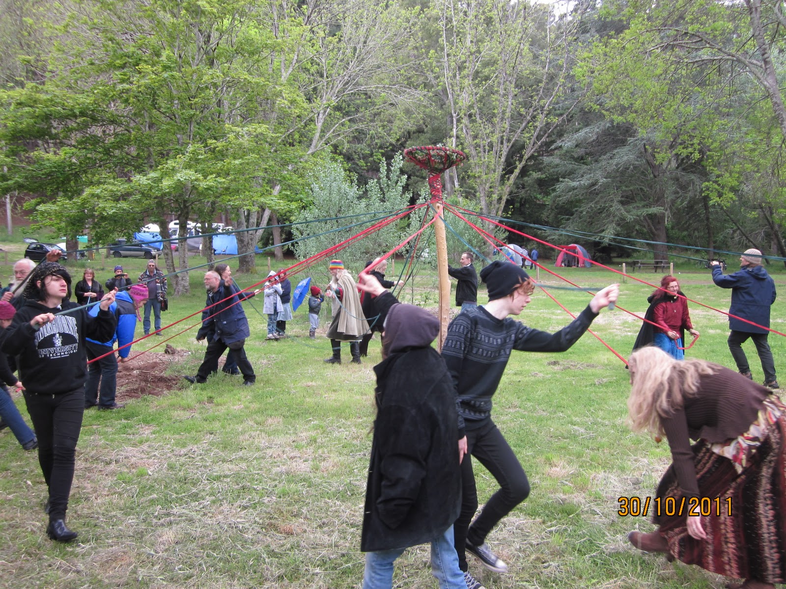 Mount Franklin Annual Pagan Gathering: Our 30th Birthday began.....