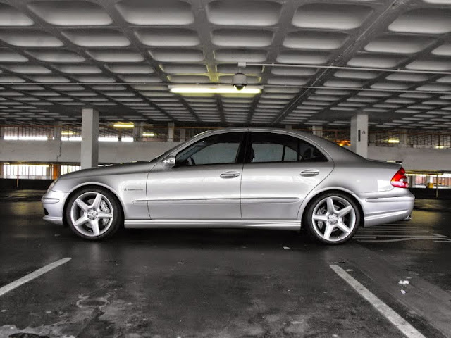 Mercedes-Benz W211 E55 AMG on CLS Wheels | BENZTUNING