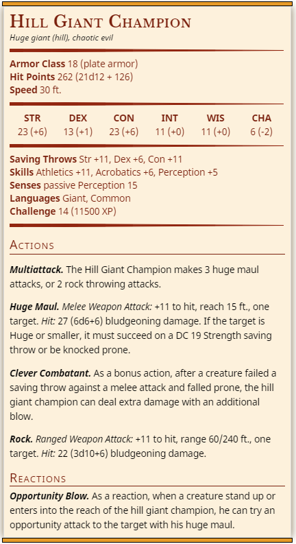 The Ineffable Lure of Magic: Giants in the playground (5e)