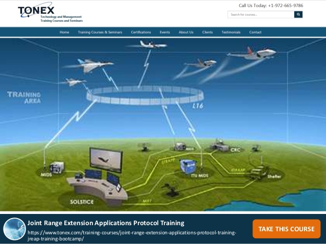 Joint Range Extension Applications Protocol Jreap Training