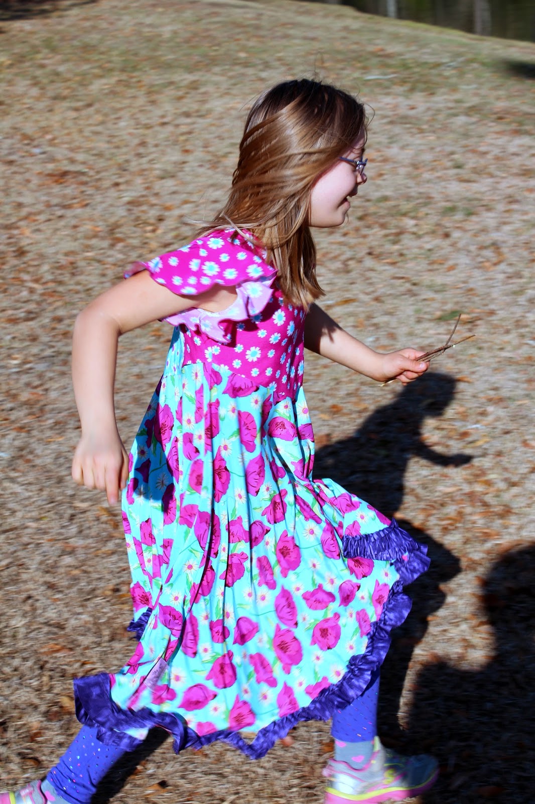 Big Blueberry Eyes: A TwirlyGirl Dress for my TwirlyGirl