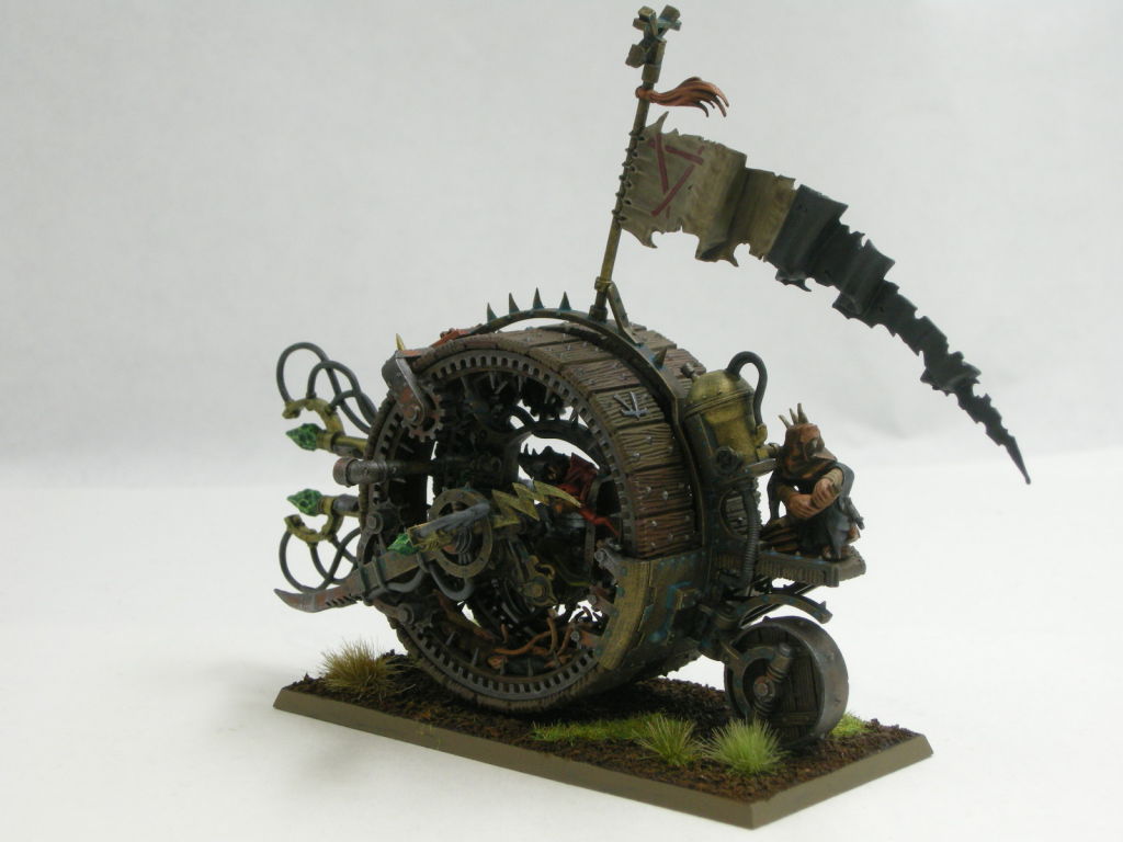 Watching Paint Dry: Skaven Doomwheel Painting tutorial