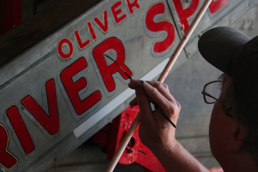 Historic and Traditional Hand Lettering by Rick Janzen: Red River ...