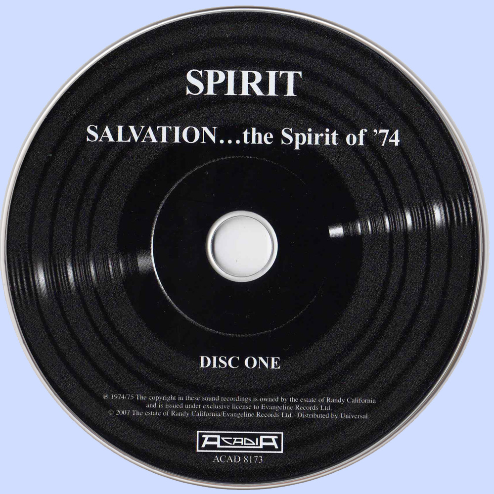 Plain and Fancy: Spirit - Salvation... The Spirit Of '74 (1974-75 us ...