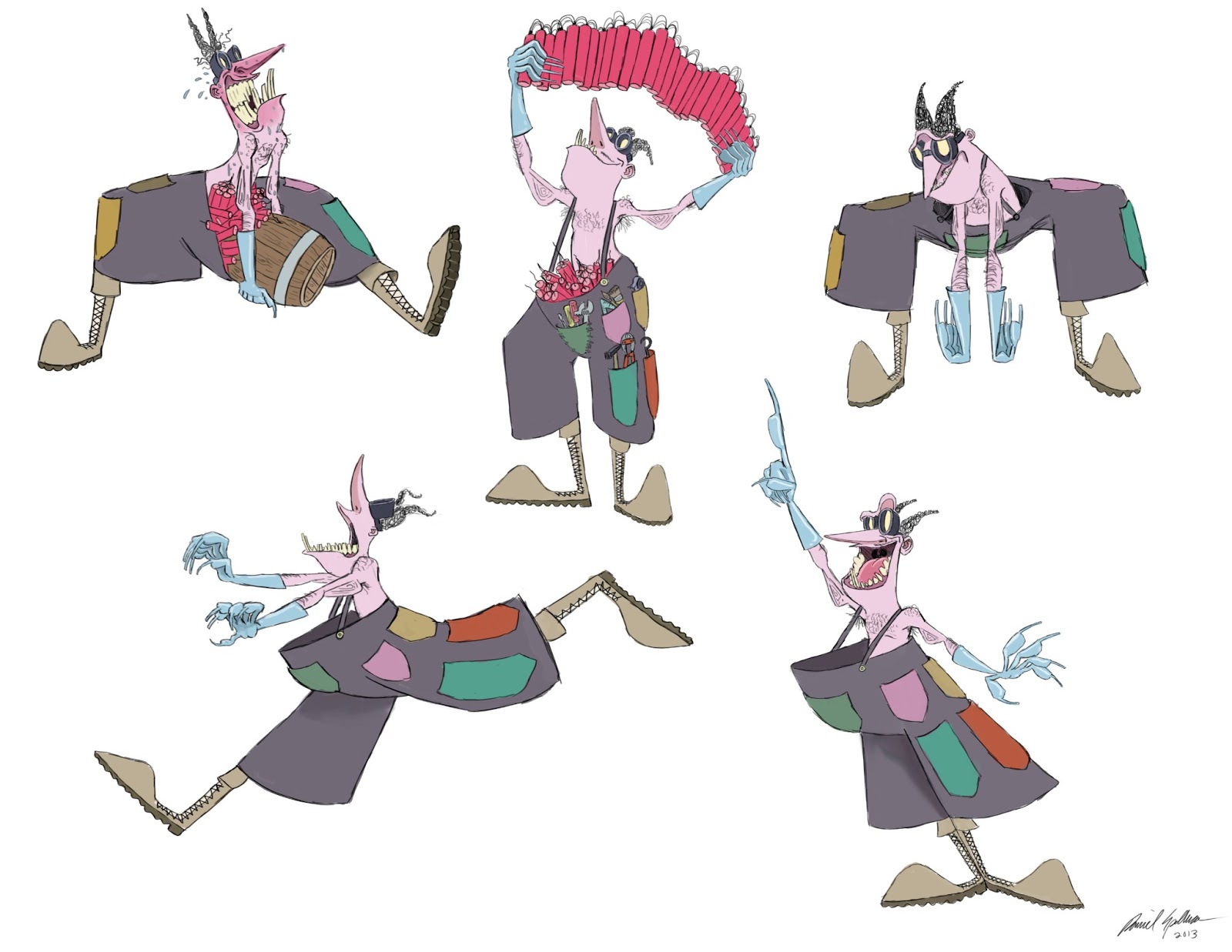 Daniel Spellman Art: Character Portfolio