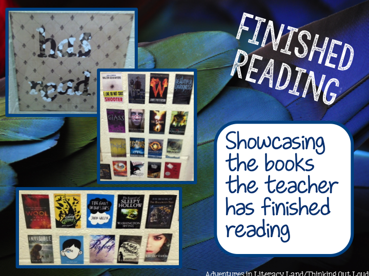 Teachers as Reader Role Models | Adventures in Literacy Land