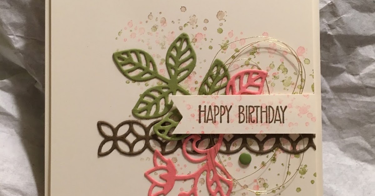 JackOtterStamp: Flourish Thinlits Happy Birthday