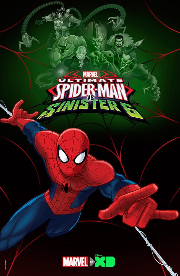 New Promo Posters For ULTIMATE SPIDER-MAN VS. SINISTER SIX and AVENGERS ...