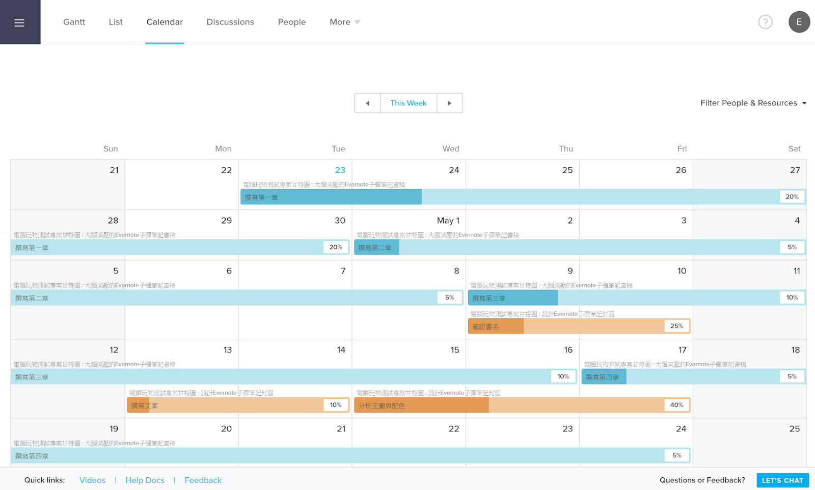 TeamGantt 雲端甘特圖工具教學，一般用戶簡單上手專案管理