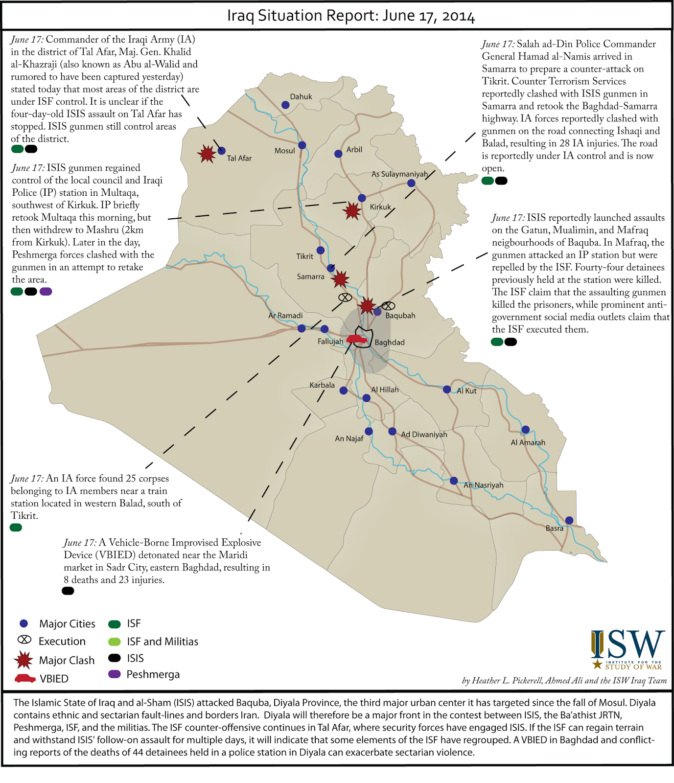 Tal Afar partially back under government control in Iraq