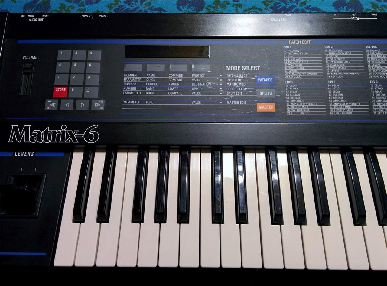 MATRIXSYNTH: Oberheim Matrix-6 Analog Synthesizer