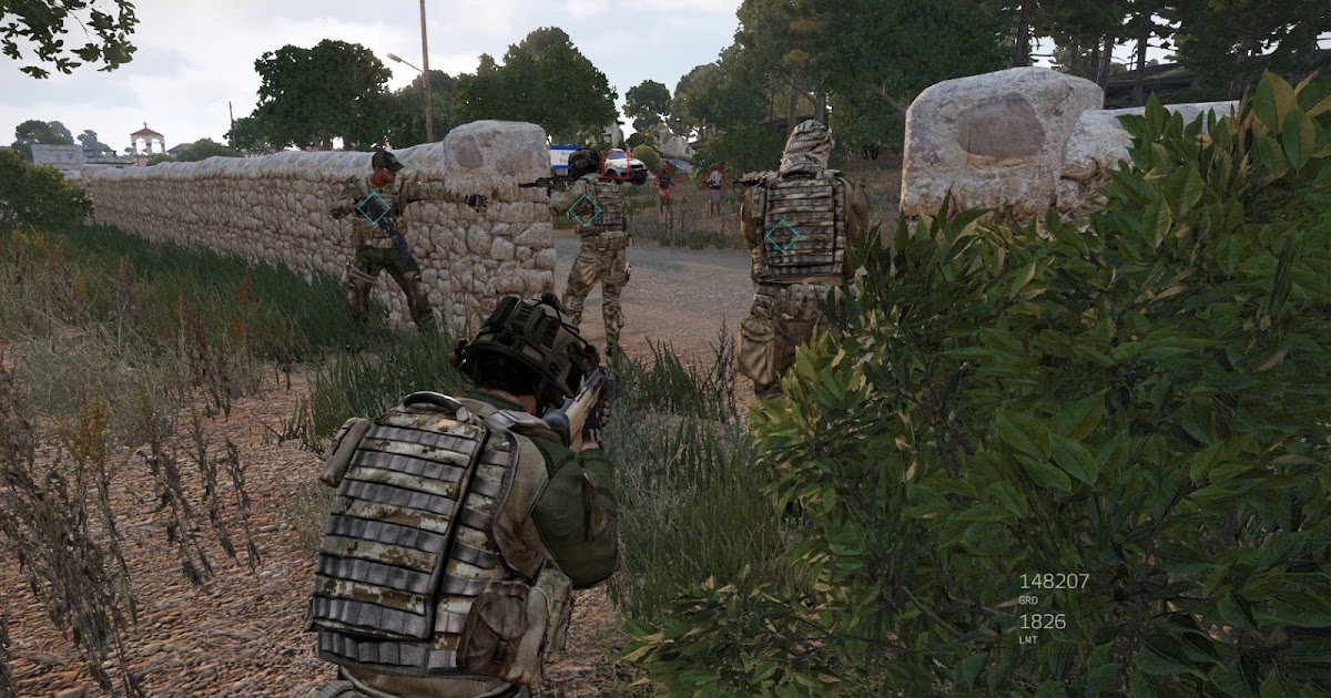 ゴーストリーコン風の HUD を追加する Arma 3 むけ CROSSCOM HUD MOD にユニットの追加 | 弱者の日記 ...