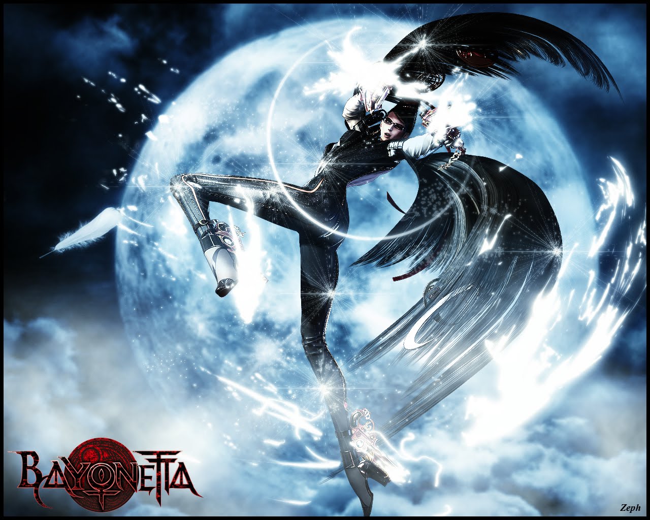 Infinite Games: Wallpaper "Bayonetta"
