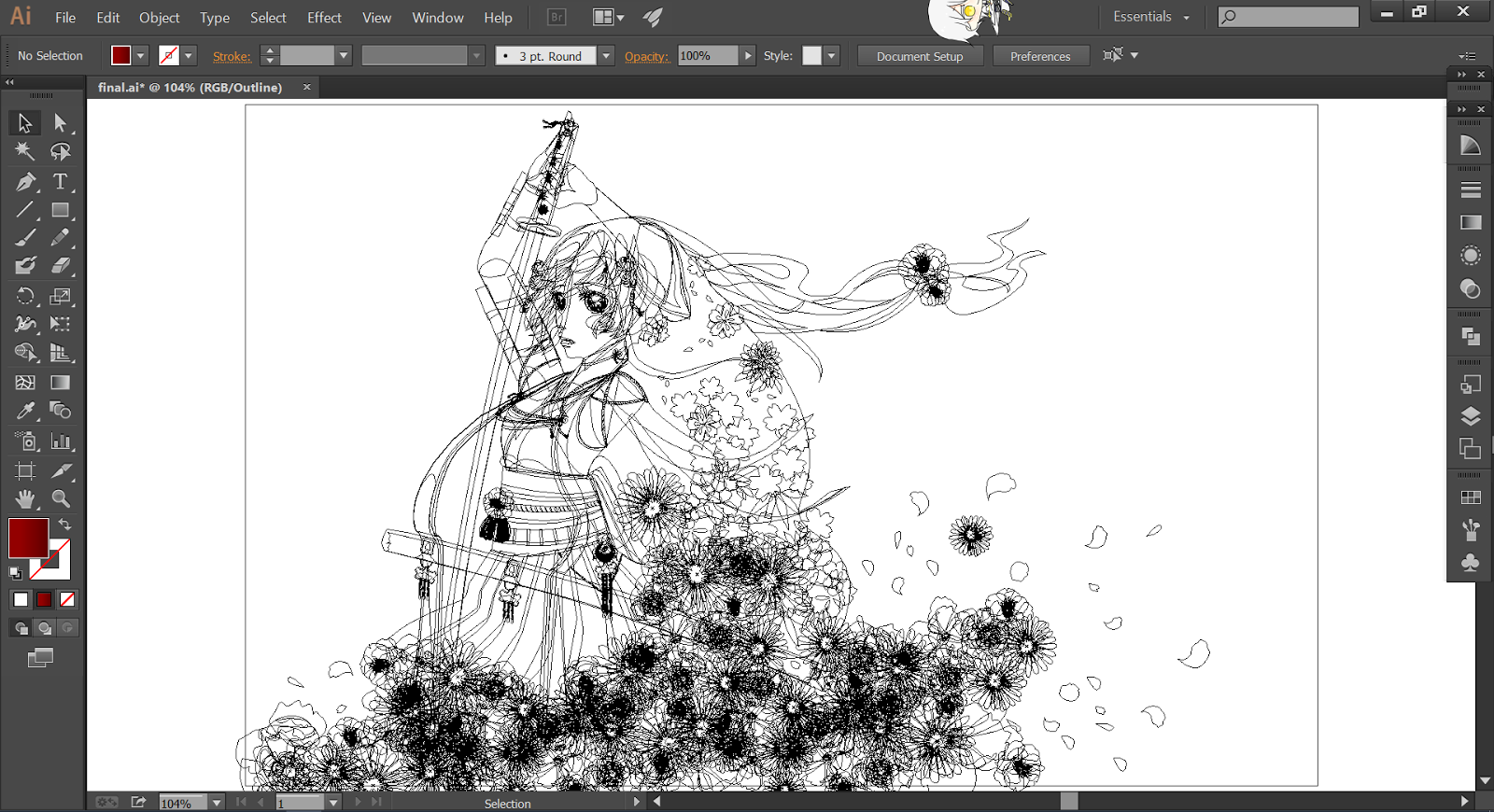 Neophyte Artelier: Final Illustration