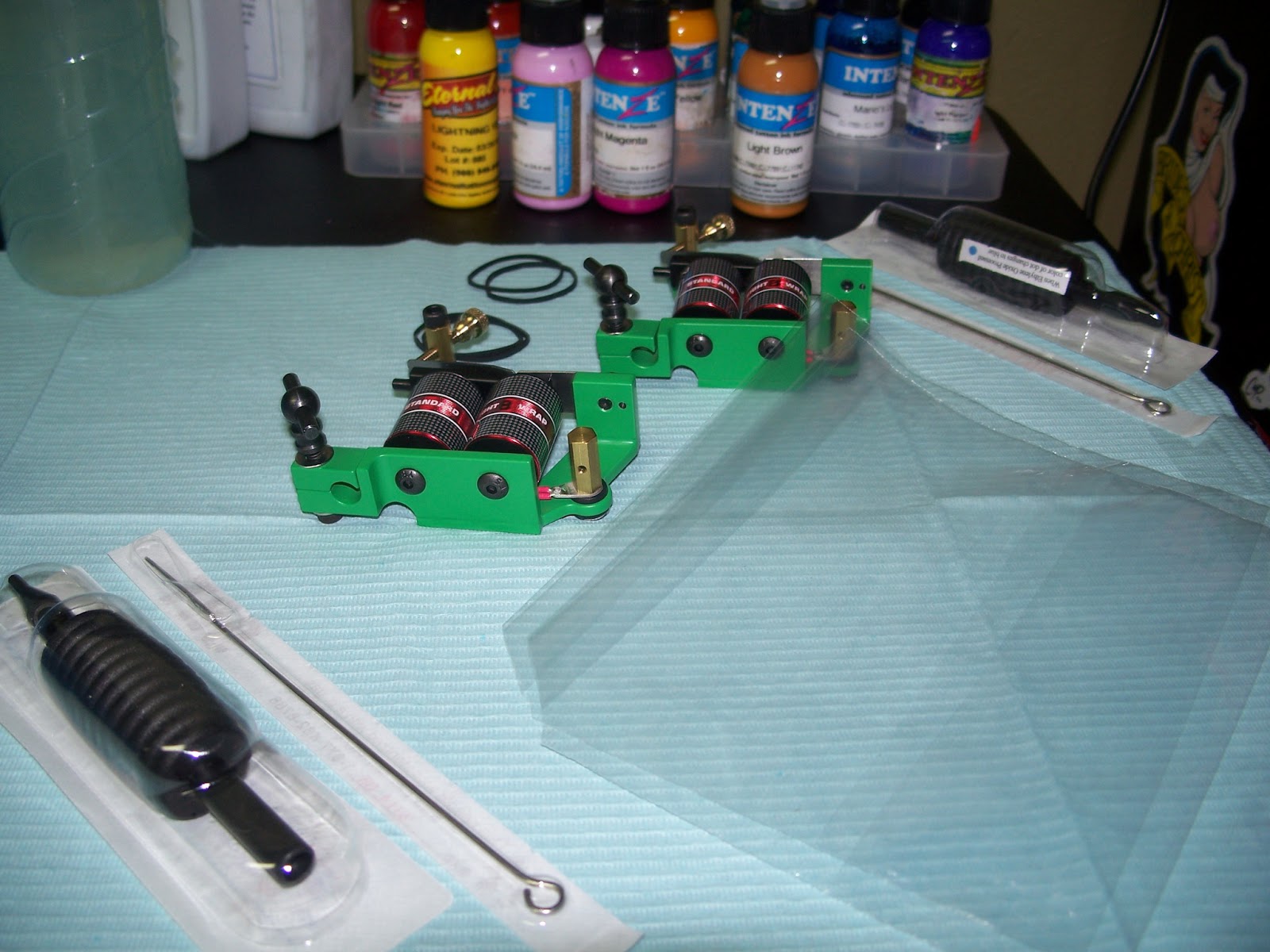 Tattoo Nerd: How to Set Up a Tattoo Workstation