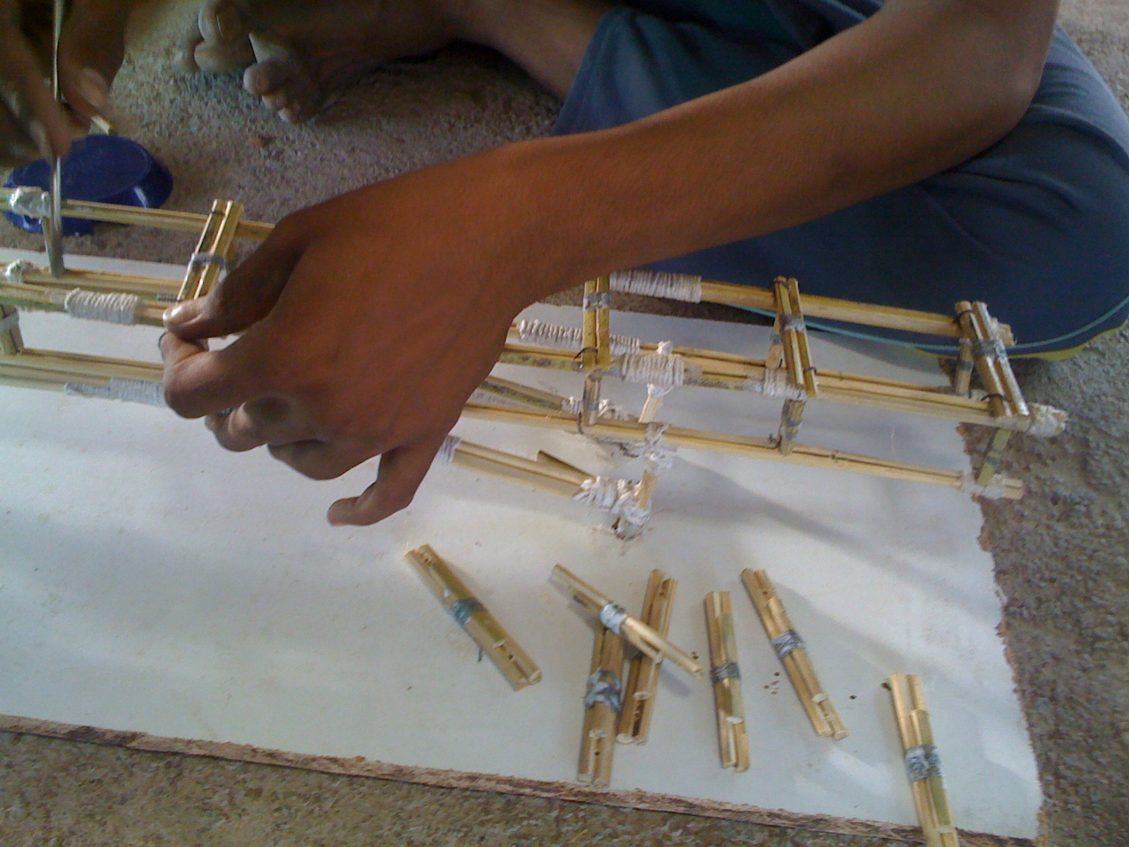Wonder Grass: Bamboo Bridge at Pyramid valley, Bangalore