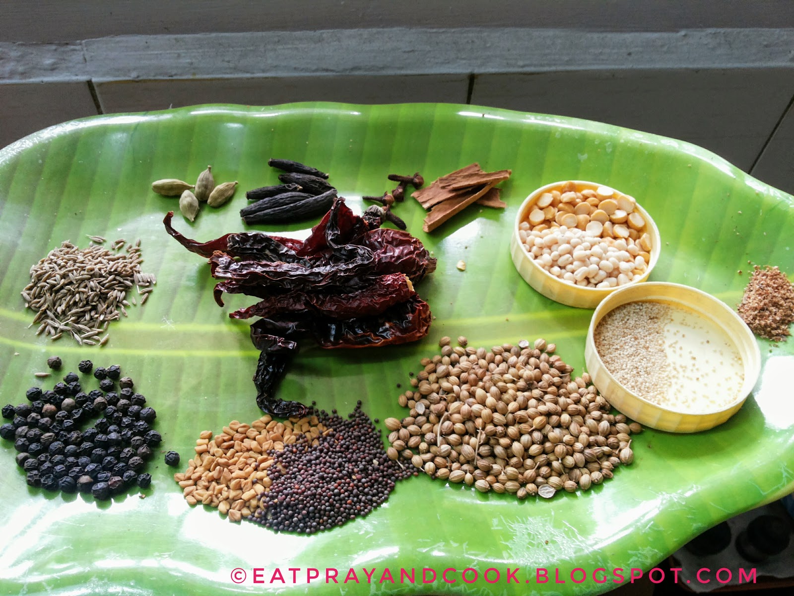 Eat Pray and Cook: Bisi Bele Bhath Spice Powder