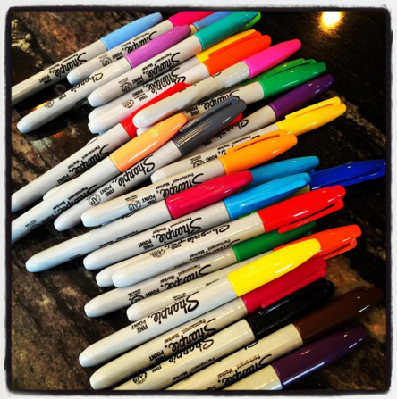 The Library Voice: Sharpies! Sharpies! Sharpies! A Place To Create ...