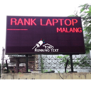 MENGAPA MEMILIH LED DISPLAY RUNNING TEXT ? - jual runningtext malang