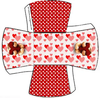 Teddy Bear in Love: Free Printable Boxes. - Oh My Fiesta! in english