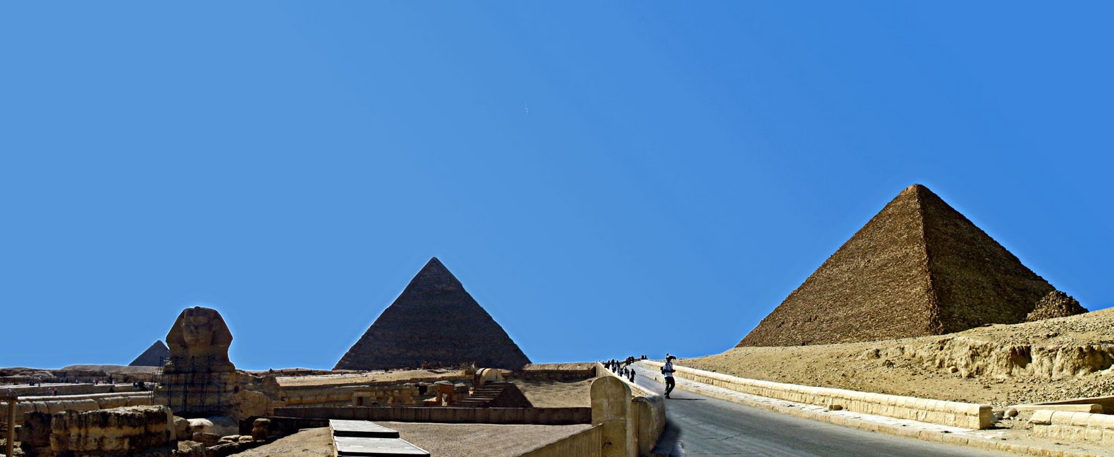 Stock Pictures: Three Pyramids of ancient Egypt