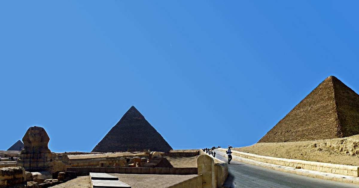 Stock Pictures: Three Pyramids of ancient Egypt