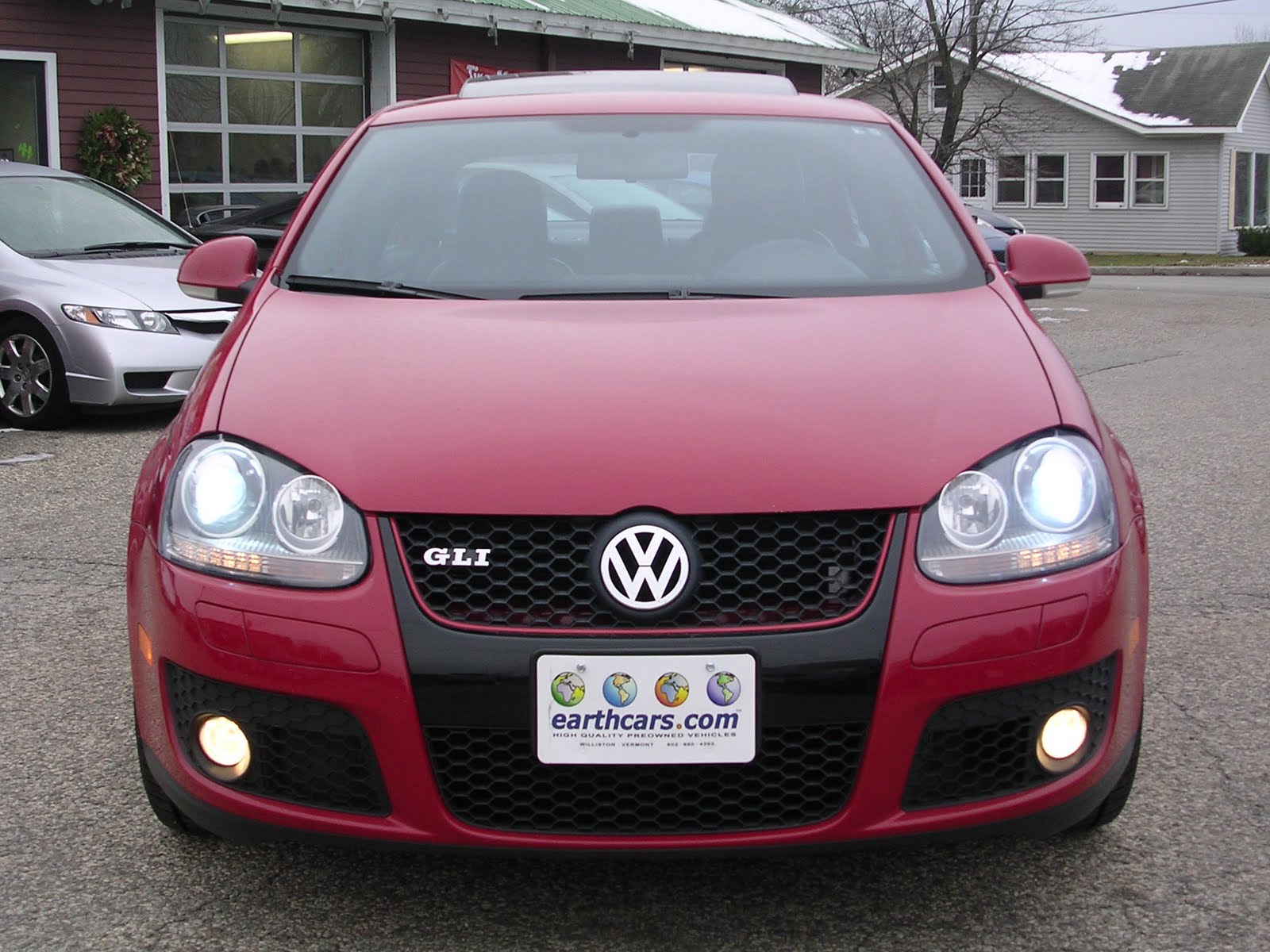 Earthy Cars Blog: EARTHY CAR OF THE WEEK: 2006 Red Volkswagen Jetta GLI
