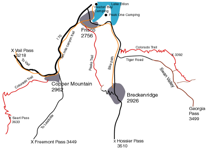 USA Pro Cycling Challenge Stage 5 route - Pedal Dancer®