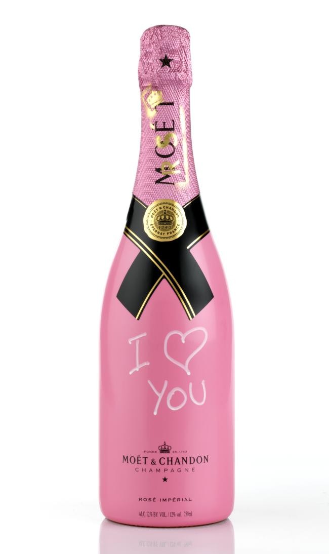 Luxury Life Design: Personalized Rosé Impérial by Moët & Chandon For ...