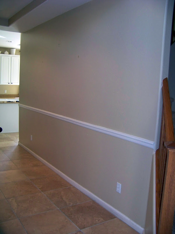 The Naptime Goddess: Chair rail.....