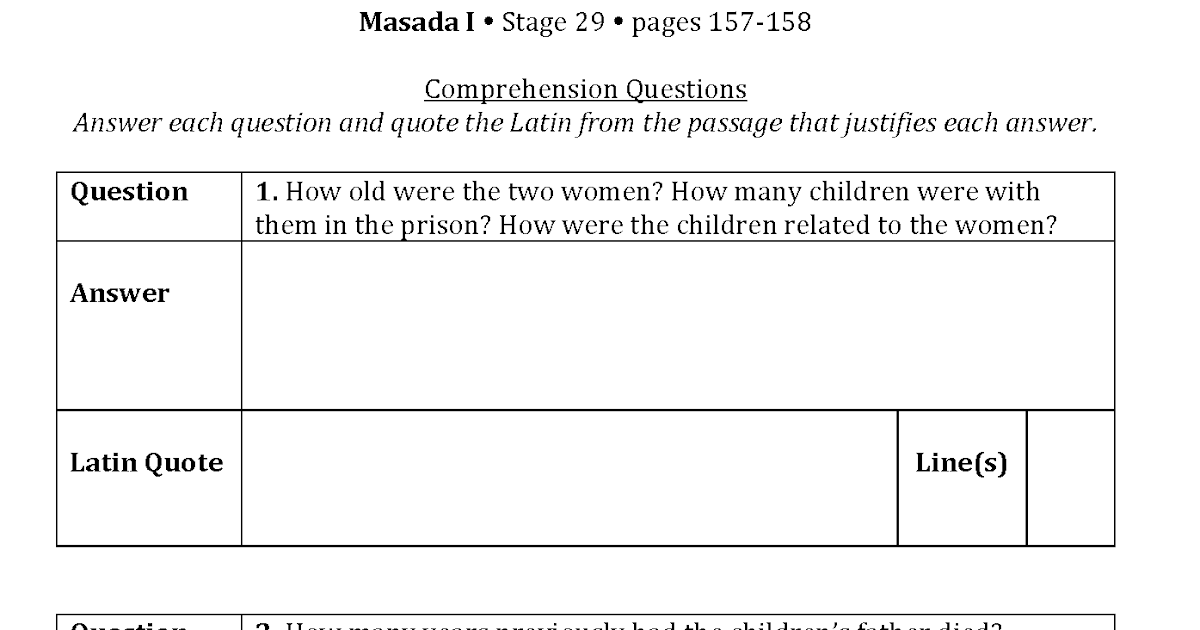 James Hosler: on Education: Rigorous Reading Comprehension