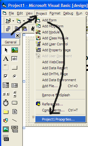 How Select an Start-Up Form in VB6 ~ Codes-47