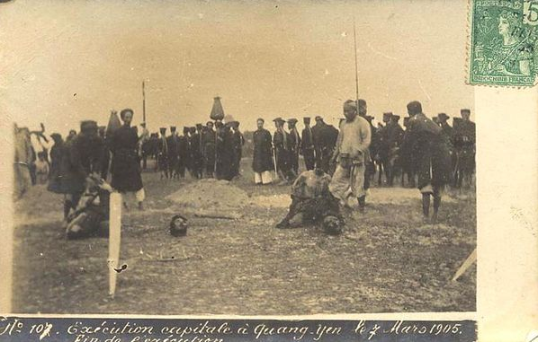 Jom Lihat Gambar Ngeri Hukuman Pancung Tahun 1905 Di Vietnam - kopipasss