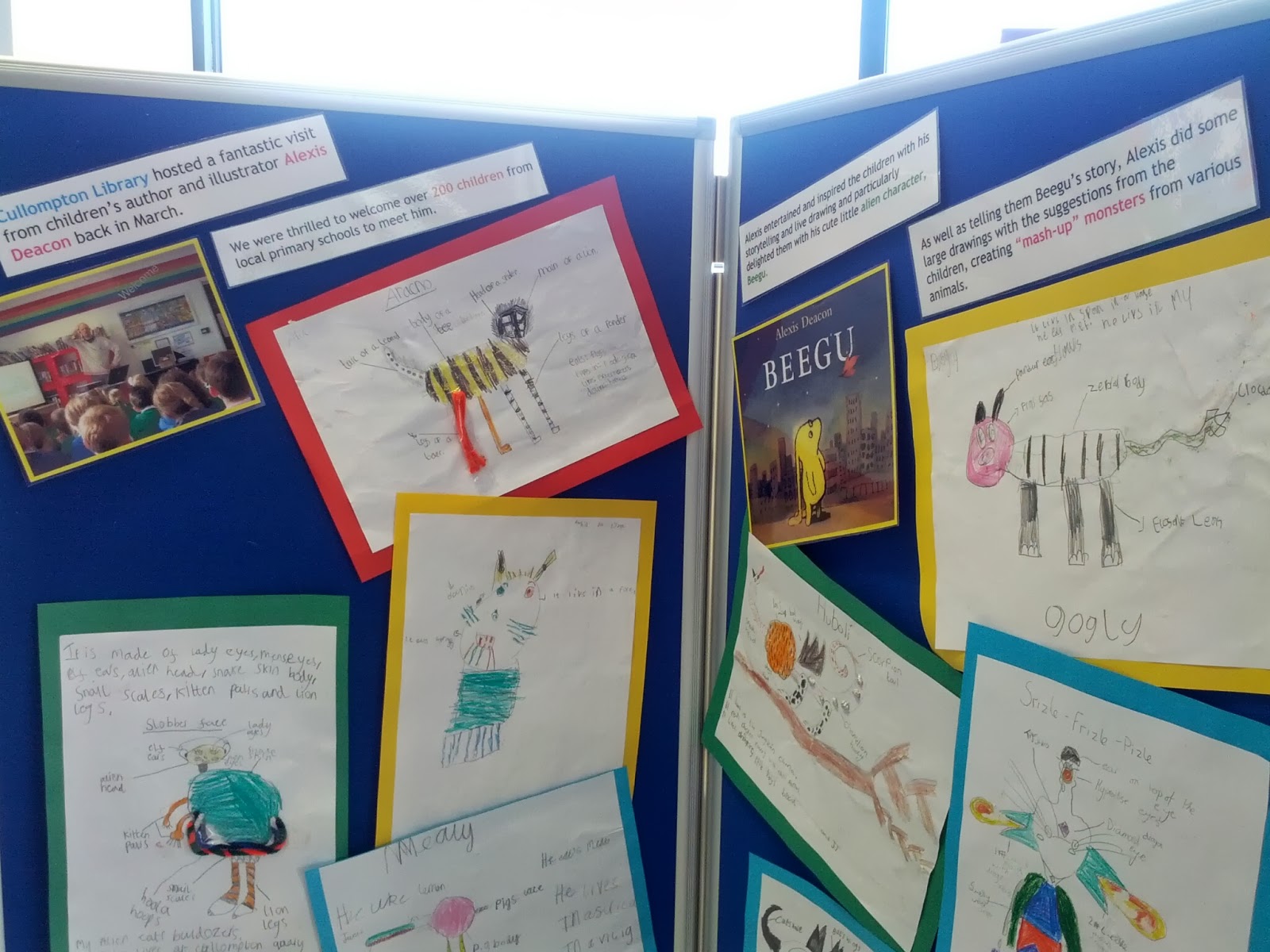 Susie and the Pencils: Primary School Children's Alien Artwork