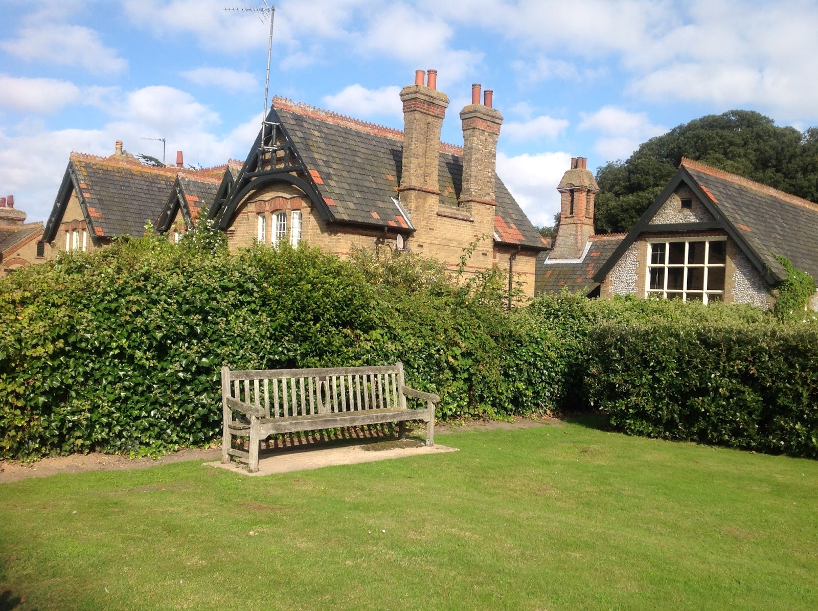 Ramblings from an English Garden: Holkham Hall Village, Pub and Beech ...