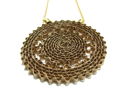 Carton's Corrugated Cardboard Jewelry / The Beading Gem
