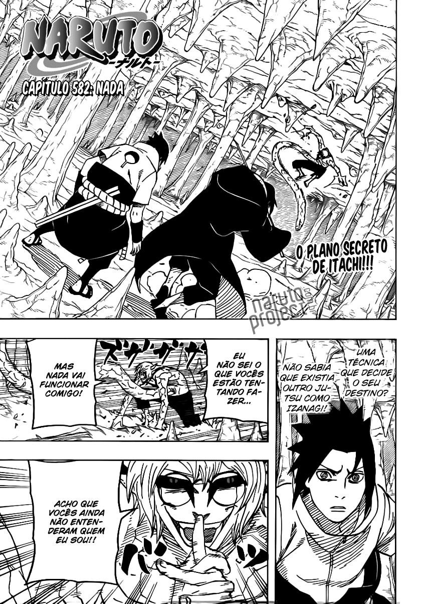 Naruto Shippuden: Ultimo Volume Lançado " 61 " Manga 582