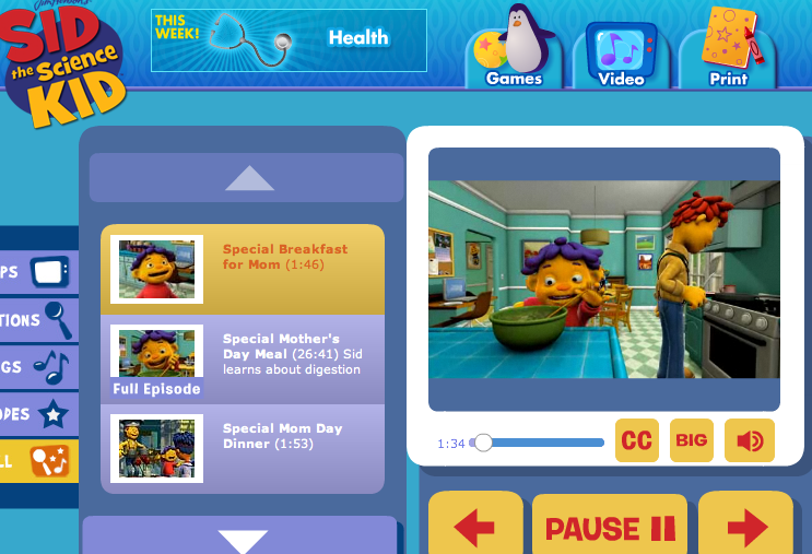 You Can Do Tech: Interactive Learning "Sid the Science Kid"