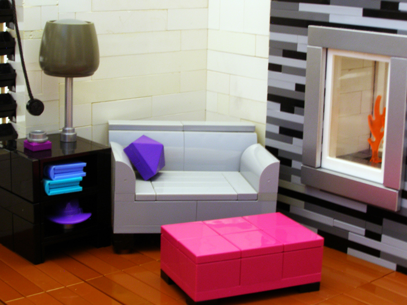 Stuff I Like: Lego Interior Design--Modern