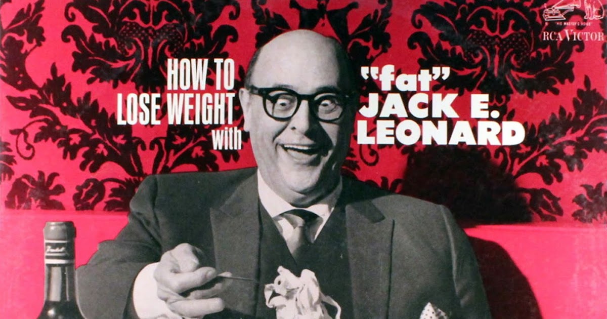 Vintage Stand-up Comedy: Jack E Leonard - How To Lose Weight with Fat Jack E Leonard 1964