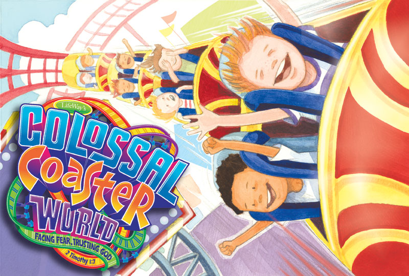 Fabulous Illustrator: Colossal Coaster Kite Flying Sketchbook Sunday