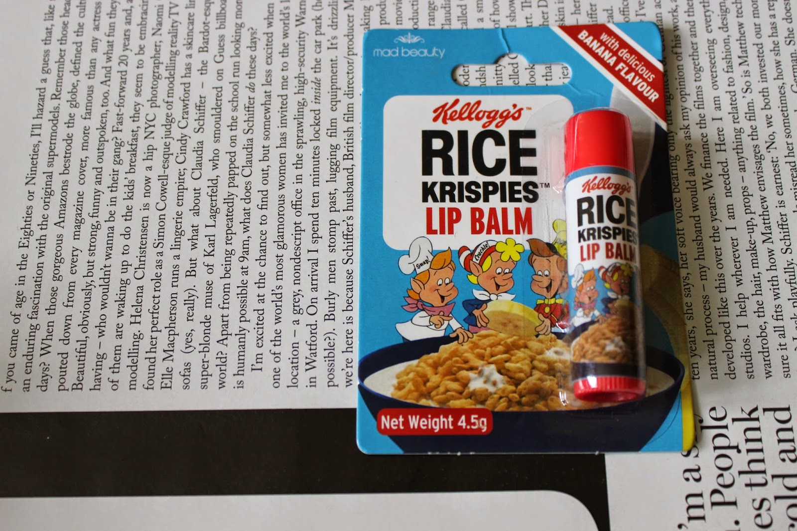 Kelloggs rice Krispies lip balm! | Olivia Mulhearn