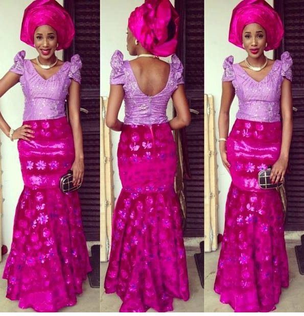Check Out This Beautiful Cord Lace Iro and Buba Styles